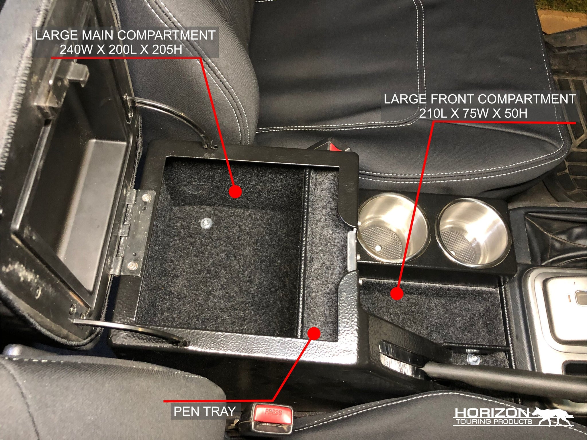 GU PATROL CENTRE CONSOLE - (WAGONS AND UTES) – Horizon Touring Products