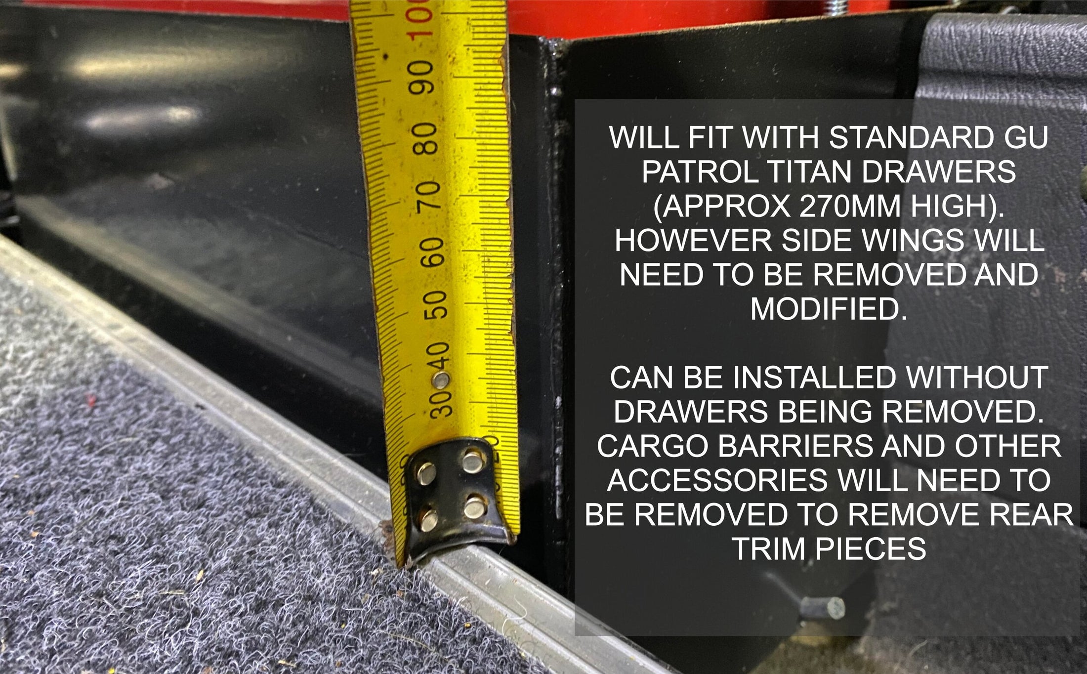 GU PATROL DRIVERS SIDE BATTERY BOX – Horizon Touring Products
