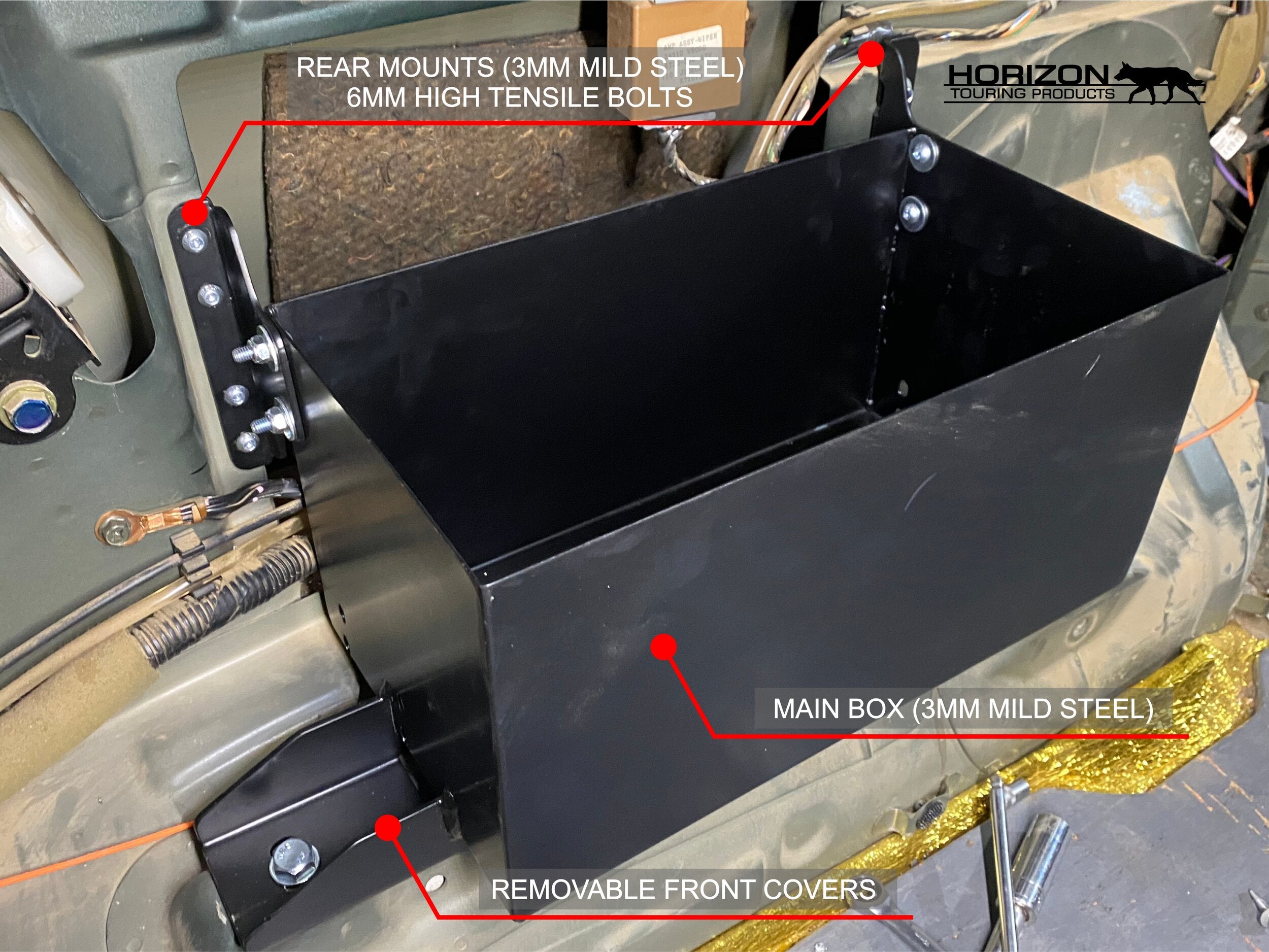 GU PATROL DRIVERS SIDE BATTERY BOX – Horizon Touring Products