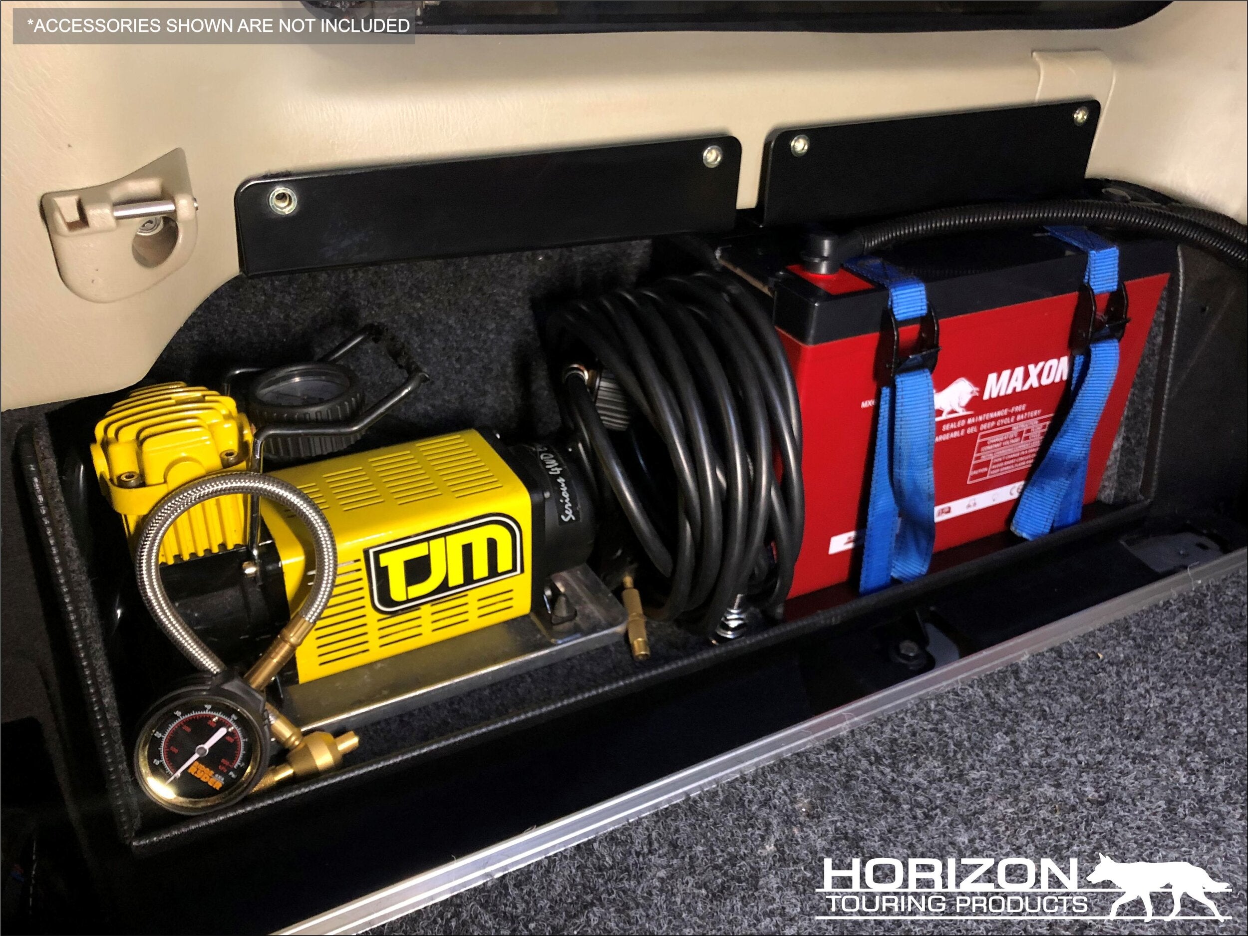 GU PATROL S1-4 REAR STORAGE BOX, WITH COVER SET (passenger side only ...