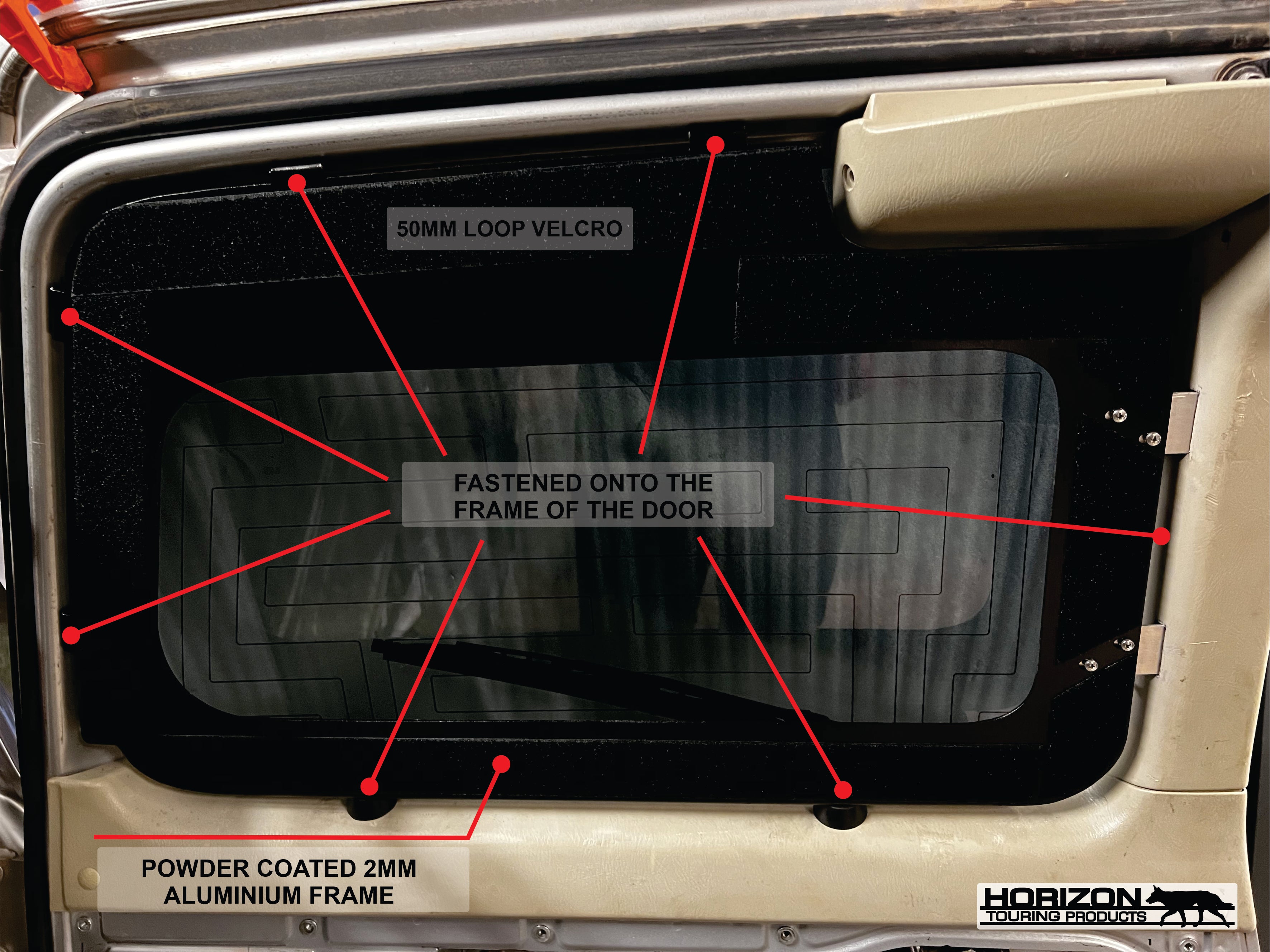 **IN STOCK READY TO SHIP** - GU PATROL REAR WINDOW CANVAS ORGANISER ...